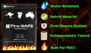 Fire-SAFE Emergency Bag | Independently Tested | Fire Resistant ...