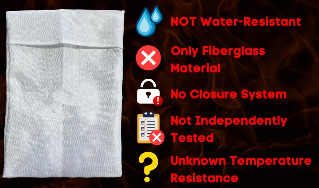 Fire-SAFE Emergency Bag | Independently Tested | Fire Resistant ...